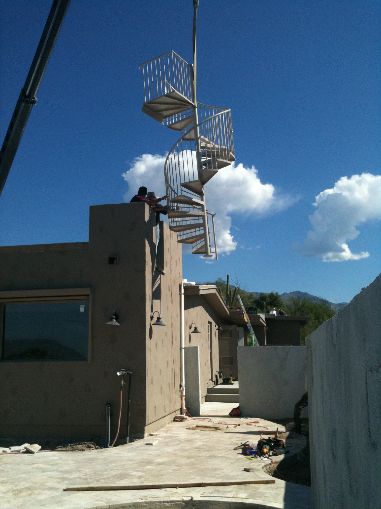 Spiral Staircase Installation Rs Project Management